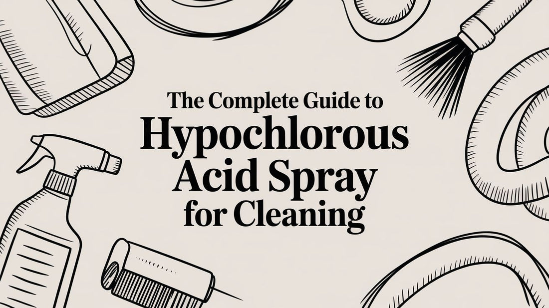 The Complete Guide to Hypochlorous Acid Spray for Cleaning – Livaclean